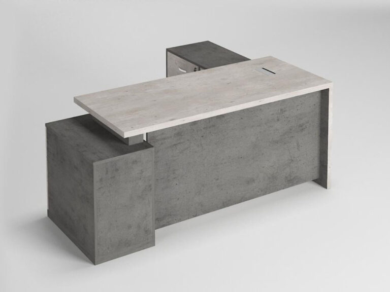 Alyx Executive Desk With Left Return - Skymoon Furnitures